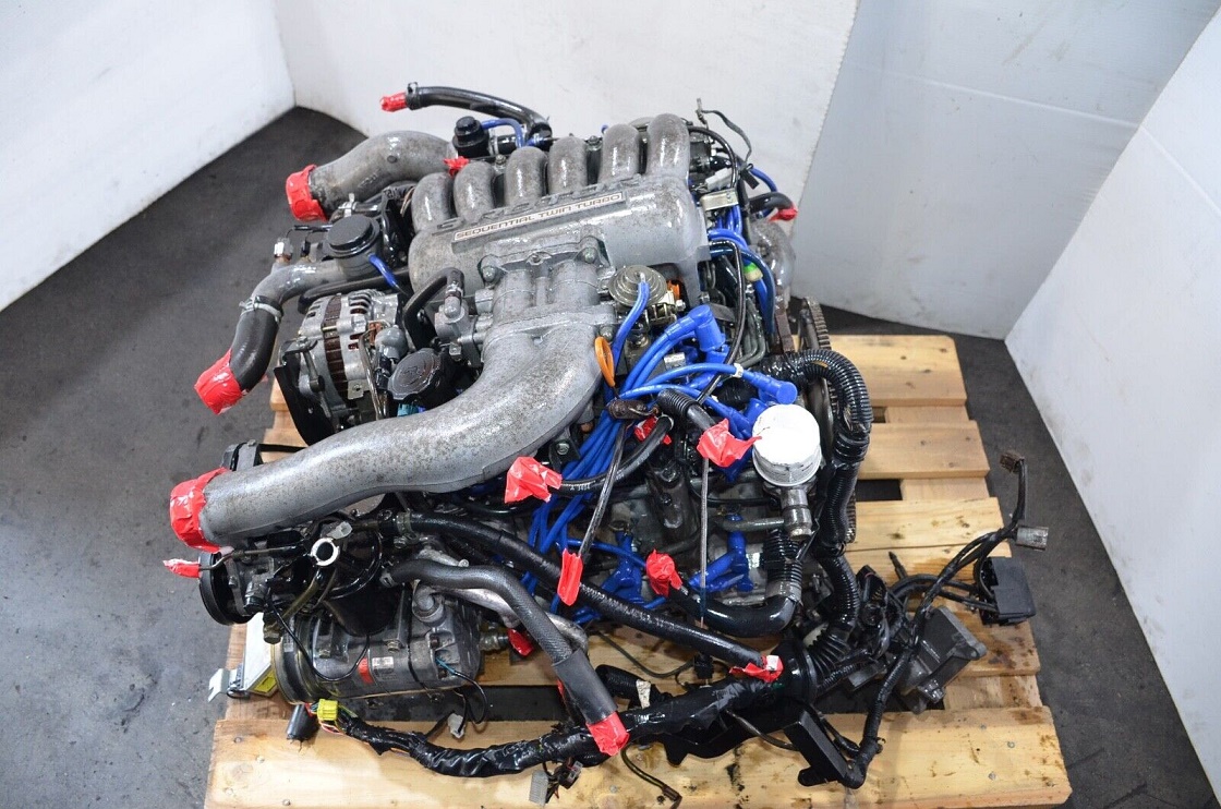 JDM Mazda Cosmo 20B 3 Rotor Twin Turbo Engine Type C Motor – JDM Speck Auto